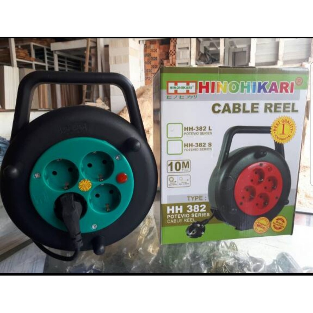 Jual Kabel Roll 10 meter FULL SNI / Cable Reel SNI/ Kabel Roll Bulat ...