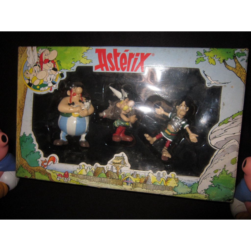 Jual asterix and obelix original plastoy figure limited edition box set ...