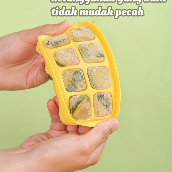 Jual Jangan Ketinggalan order.. Earise Cetakan Es Batu Silikon 8 Cube ...
