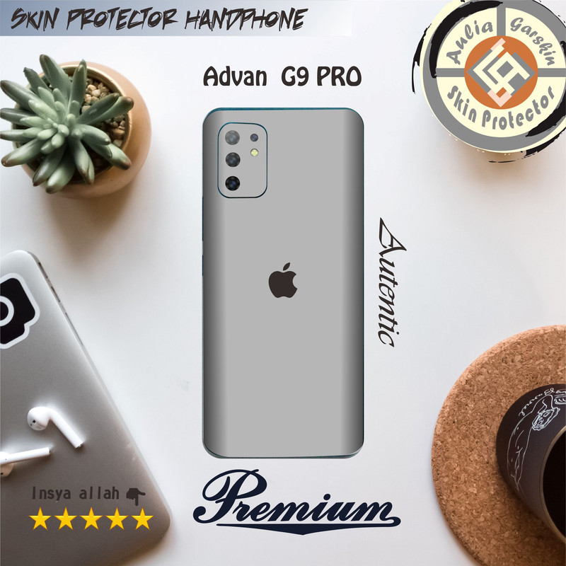 Jual Garskin Advan G9 PRO Motif Iphone Grey - Free Custom Motif ...