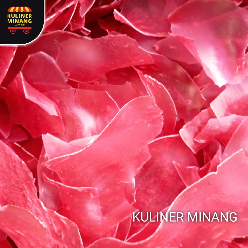 Jual Kerupuk Merah Mentah 250g Oleh Oleh Cemilan Payakumbuh Padang Khas ...