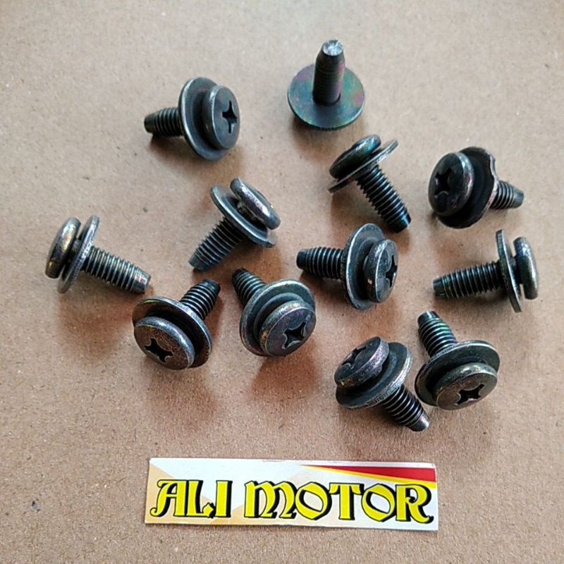 Jual Baut dek tebeng yamaha kembang drat 10 panjang 1,5 mm HARGA 1 PCS ...