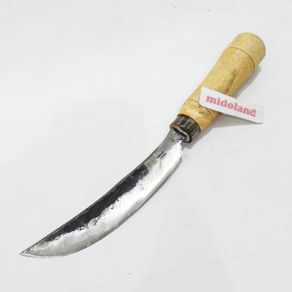 Jual Pisau Lengkung Raut Serut Bambu lokal bahan besi tempa | Shopee ...