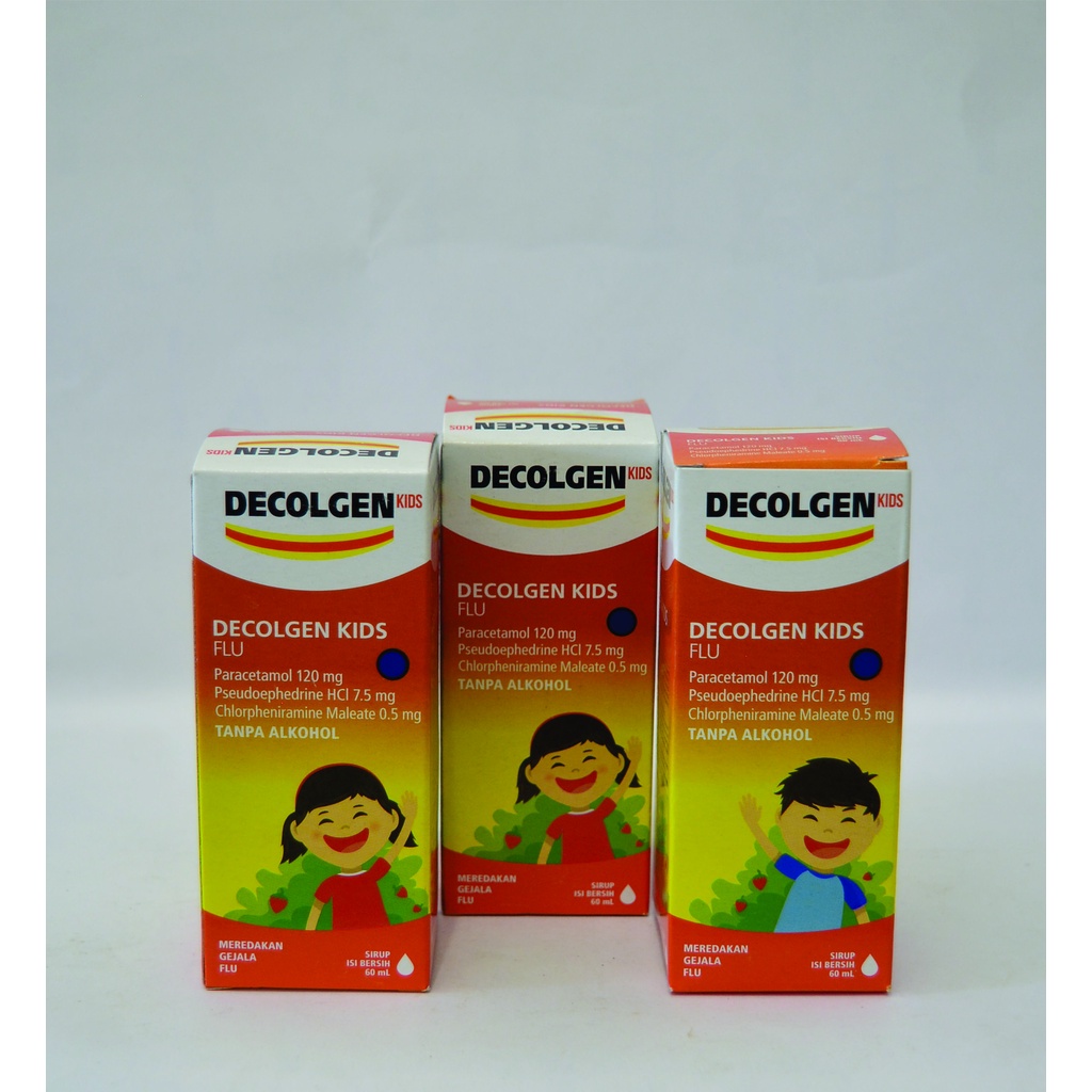 Jual Decolgen Kids Sirup / Syrup 60 Ml (Obat Flu / Pilek, Demam / Panas ...