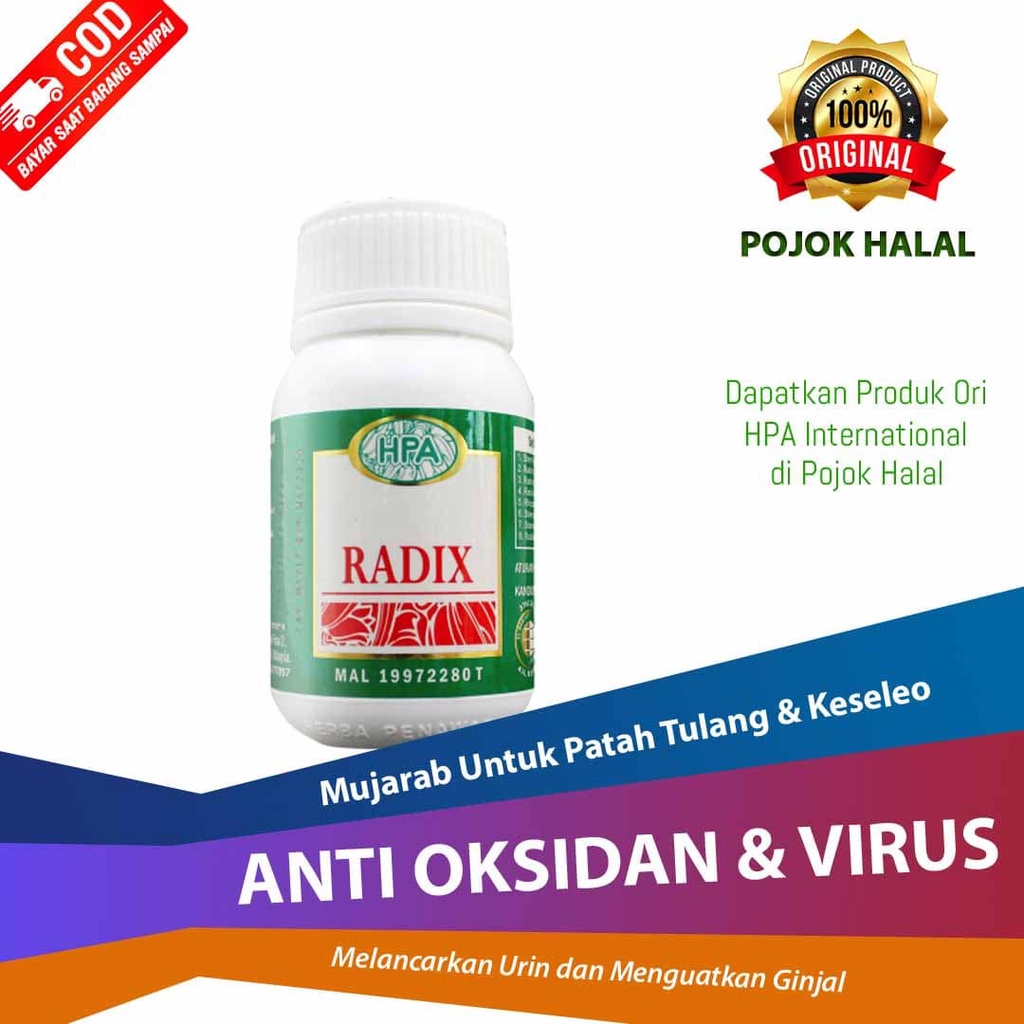 Jual RADIX KAPSUL HPA | Shopee Indonesia
