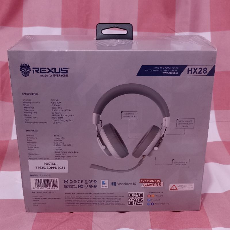 Jual Rexus headset gaming Thundervox | Shopee Indonesia