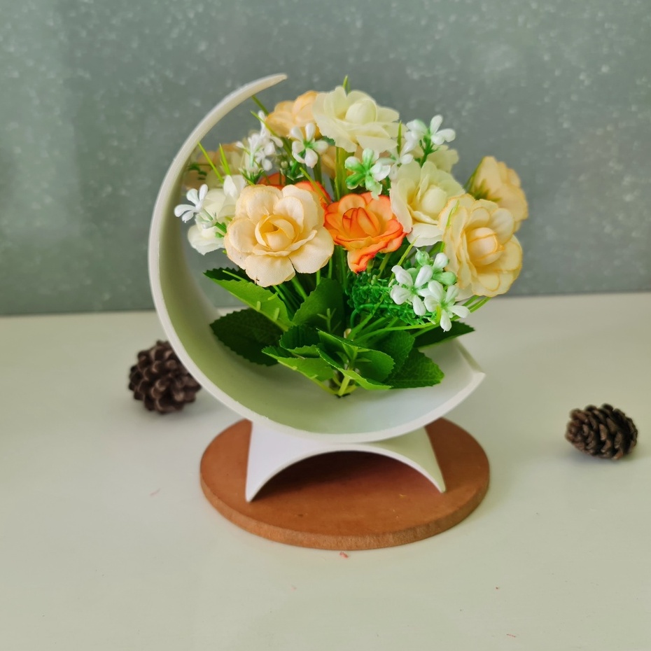 Jual Bunga Mini Rotus Bunga Pajangan Ruangan Tamu Bunga Artifisial Bunga Hias Meja Tamu Bunga ...