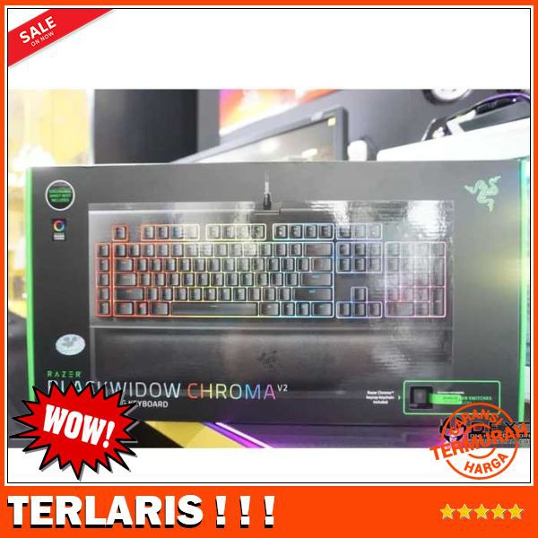 Jual RAZER BLACKWIDOW CHROMA V2 RGB MECHANICAL GAMING KEYBOARD | Shopee ...