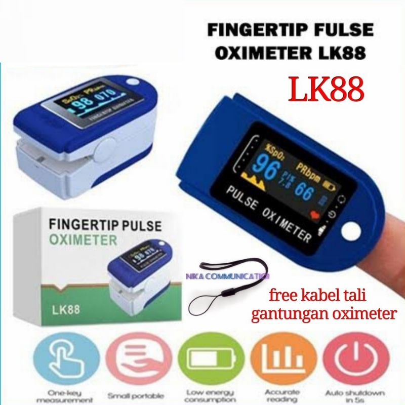 Jual Termurah MEDAN HANAISO OXYMETER LK89 LK87 LK88 OKSIMETER OXIMETER FINGERTIP PULSE Alat Ukur ...