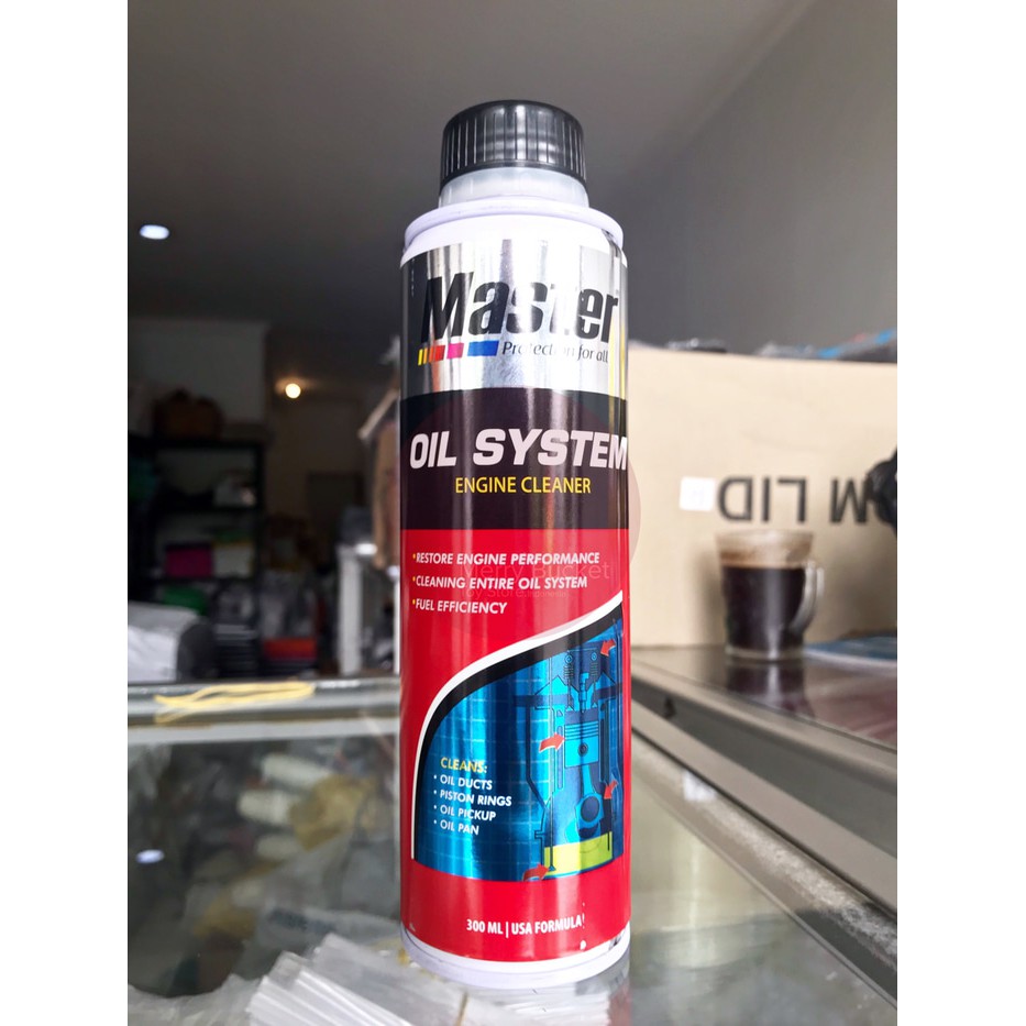 Jual Master Oil System Engine Cleaner Isi 300 Ml sparepart | Shopee ...