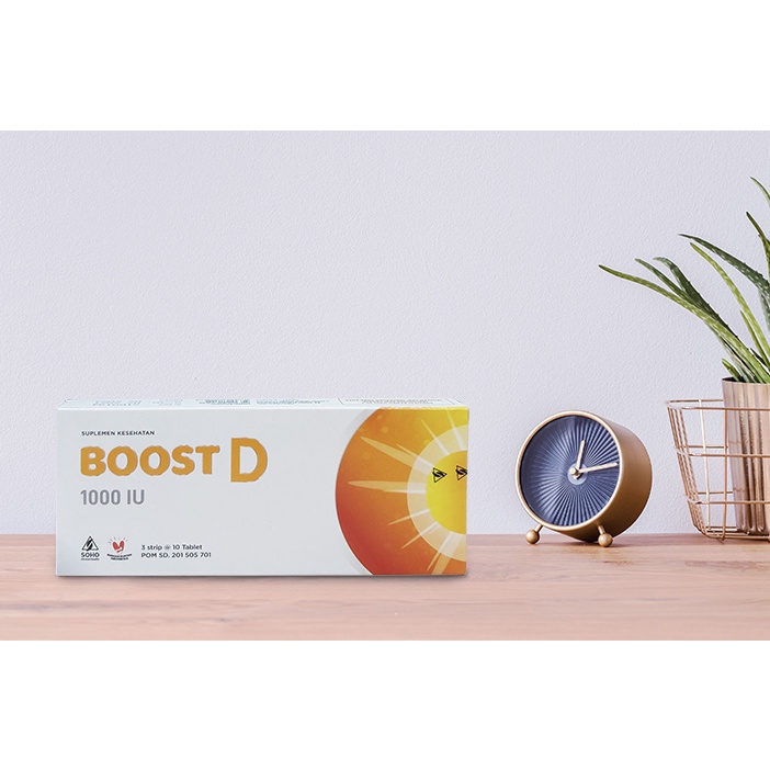 Jual BOOST D 1000IU TAB 10S STRIP 3S (per Strip) | Shopee Indonesia