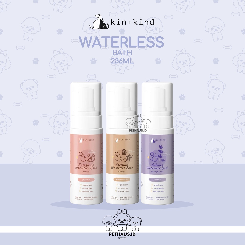 Jual KIN + KIND Waterless Foaming Shampoo 236ML | Shopee Indonesia