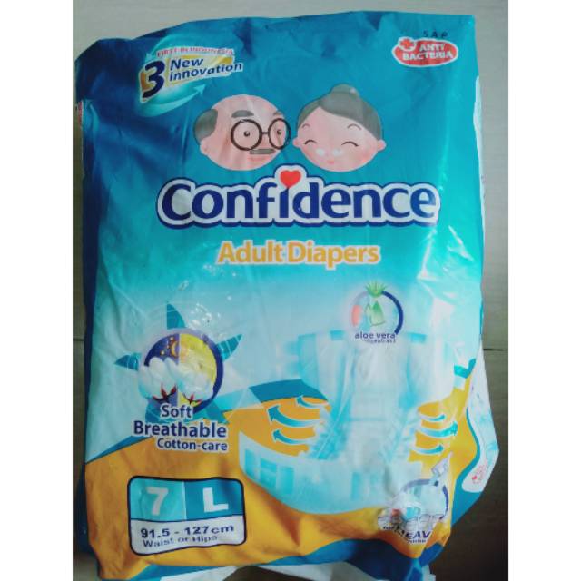 Jual CONFIDENCE ADULT DIAPERS POPOK DEWASA | Shopee Indonesia