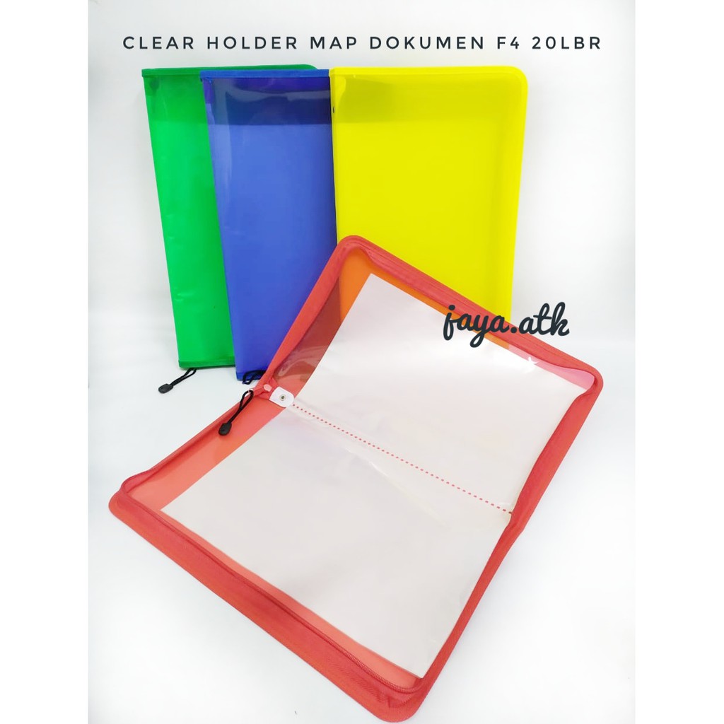 Jual CLEAR HOLDER 20 POKET MAP DOKUMEN 20 LEMBAR SLETING FOLIO DOCUMENT ...