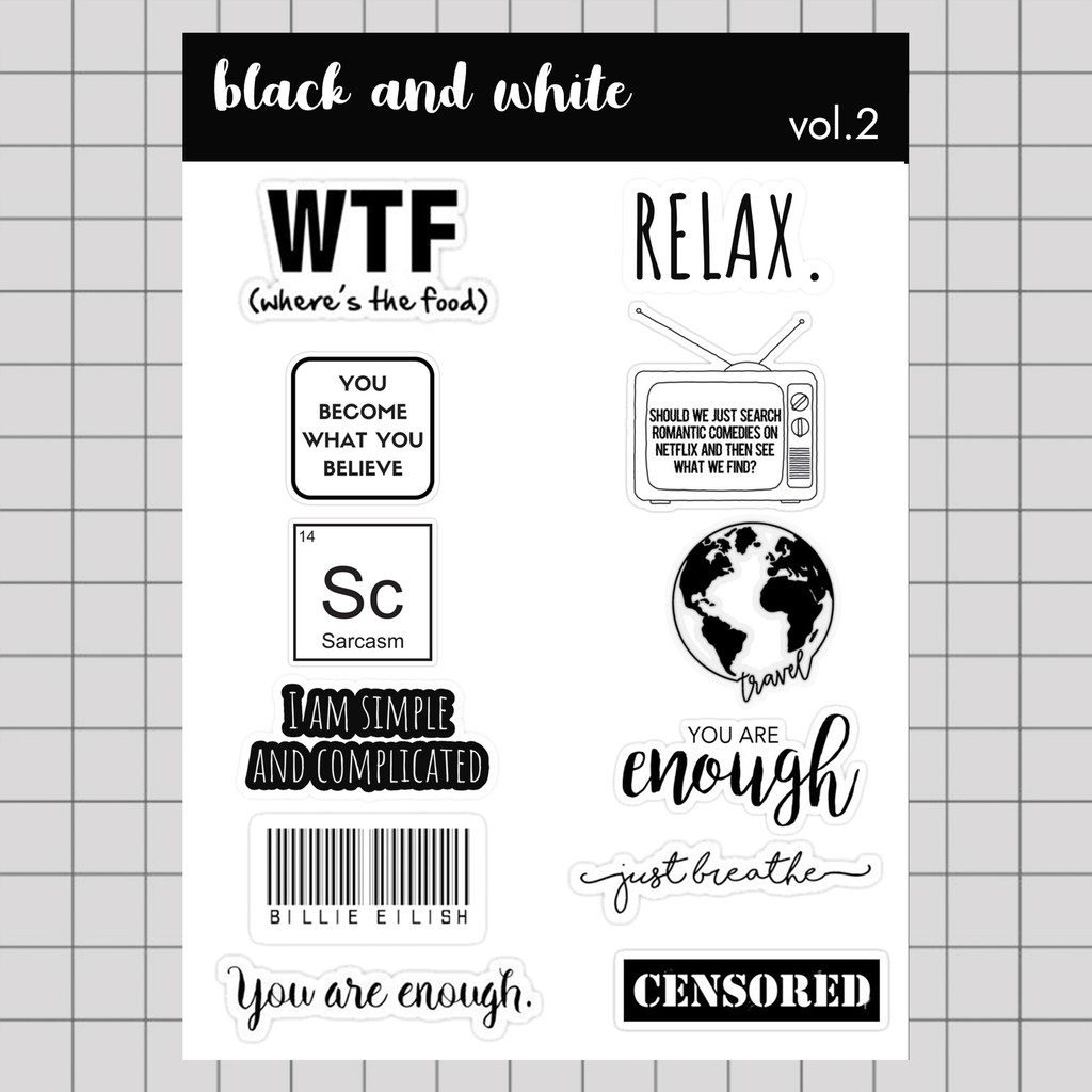 Jual Stiker Tumblr HP aesthetic / Stiker Laptop custom / stiker HP ...