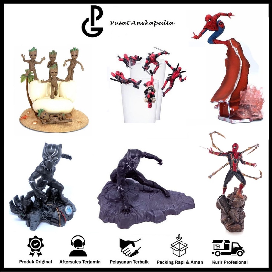 Jual Action Figure Marvel Deadpool - Action Figure Onepiece - Marvel ...