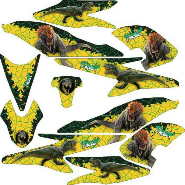 Jual Sticker Aerox 155 Fullbody T-REX | Shopee Indonesia