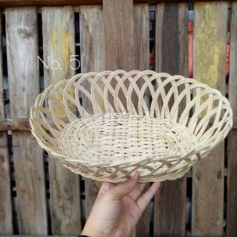 Jual Wadah Hampers Buah Parcel Anyaman Rotan Jumbo (isi 3pcs) | Shopee ...
