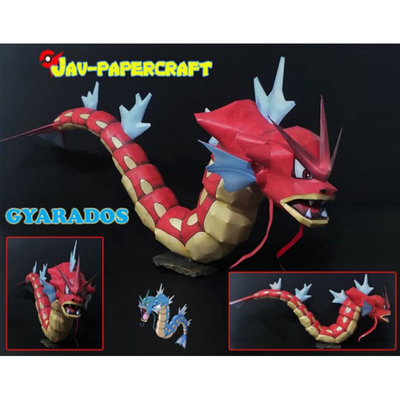 Jual Pokemon GYARADOS V2 Papercraft | Shopee Indonesia