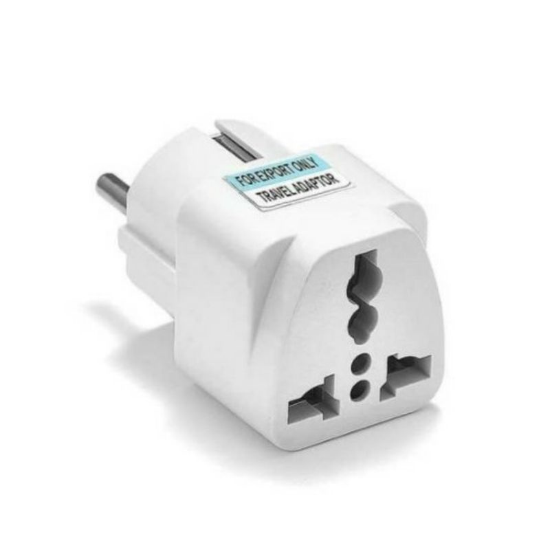 Jual steker listrik colokan 3 ke 2 - stop kontak oversteker - adapter ...