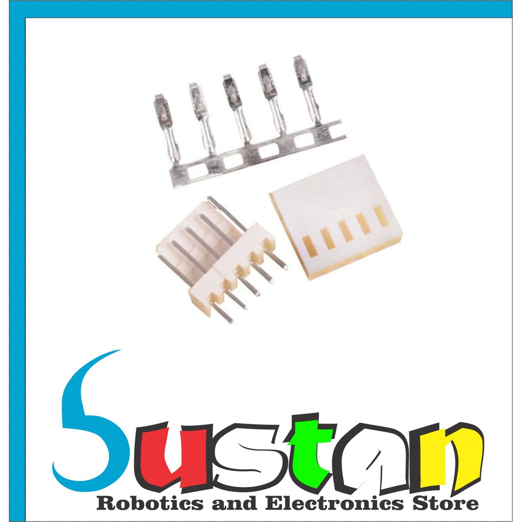 Jual KF2510-5P 2.54mm Pin Header+Terminal+Housing Connector Kits 5P ...