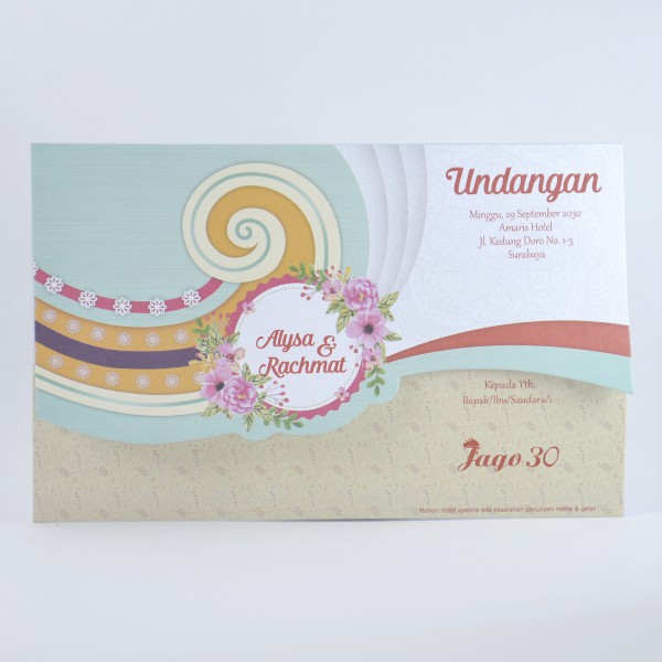 Jual Kartu Undangan Pernikahan atau Kertas Undangan atau Blangko ...