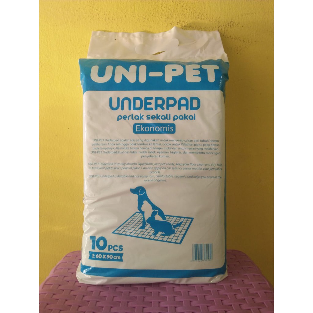 Jual UNDERPAD UNI-PET ALAS KANDANG ALAS KENCING HEWAN-ALAS PERLAK PER ...