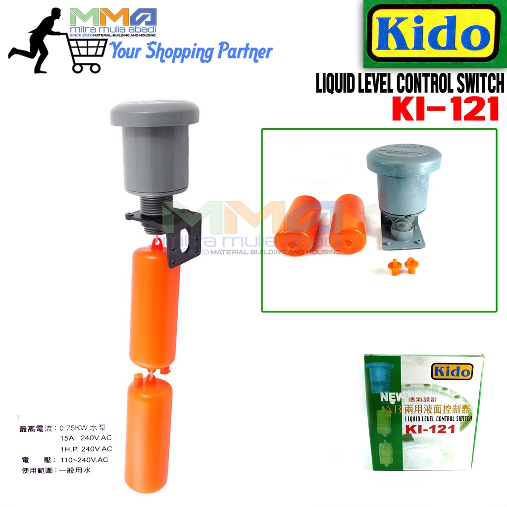 Jual Pelampung Air Otomatis Radar Kido KL-121 /Tangki Toren | Shopee ...