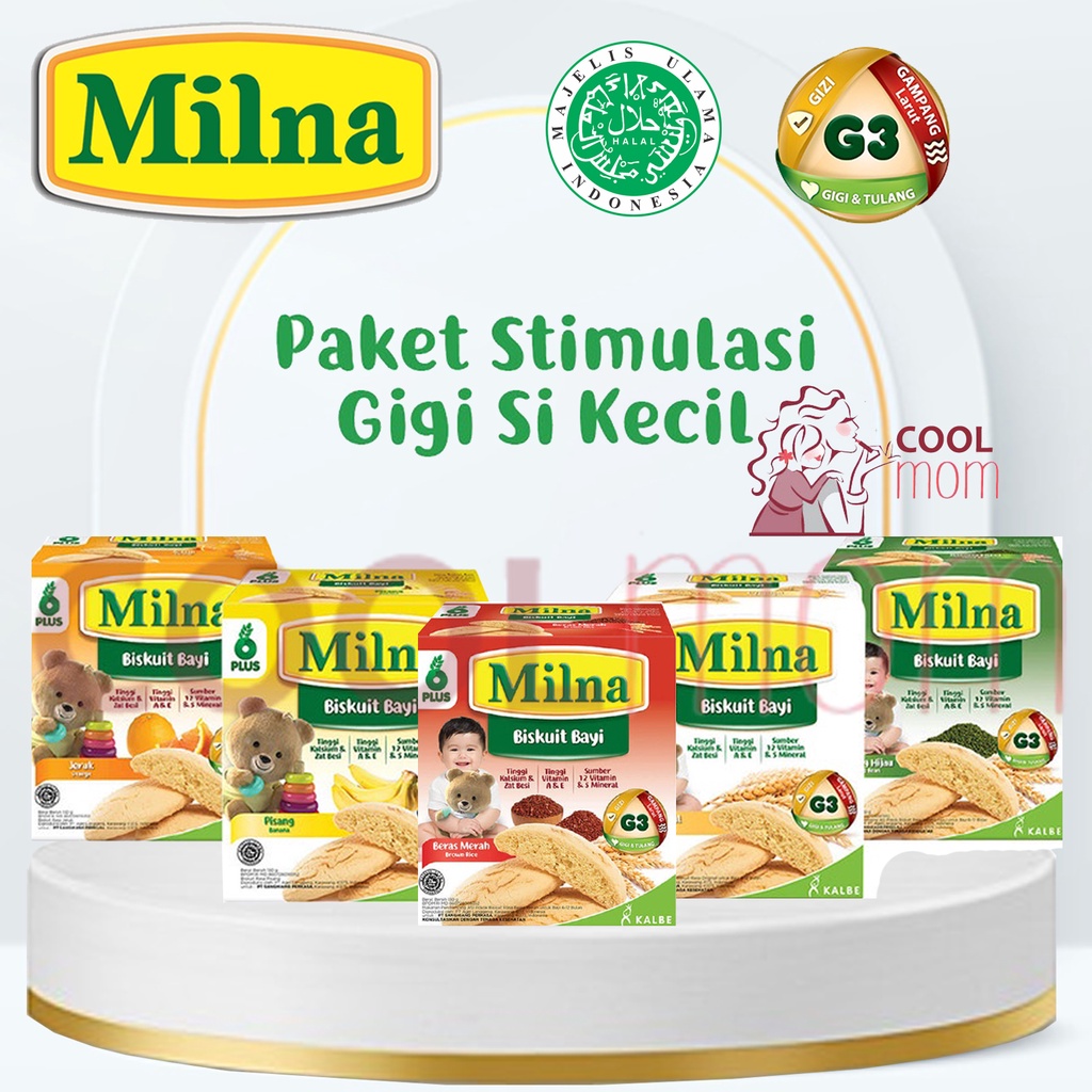 Jual Biskuit milna mpasi bayi makanan cemilan snack anak bubur bayi ...