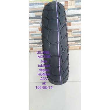 Jual ban tubles depan HONDA ADV ukuran 110/80-14 merk FEDERAL | Shopee ...