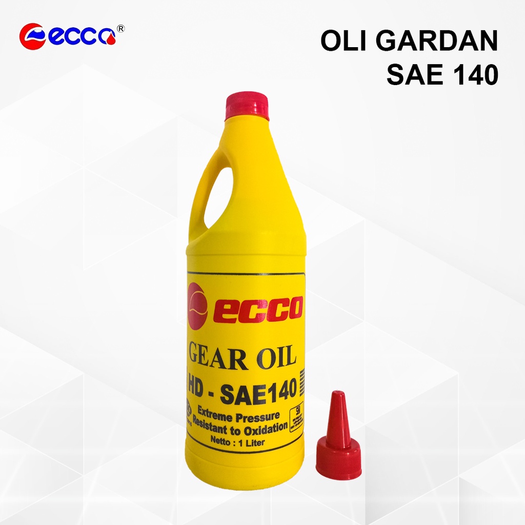 Jual ECCO - Oli Gardan HD SAE - 140 ( 1 Liter ) | Shopee Indonesia