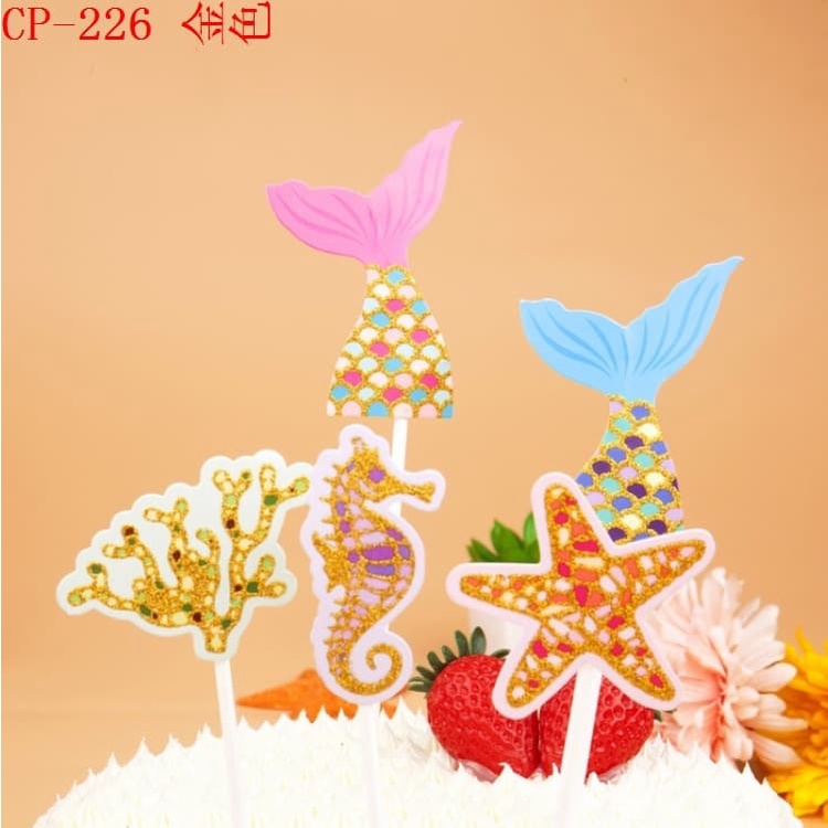 Jual topper figure mermaid putri duyung ariel hiasan kue | Shopee Indonesia