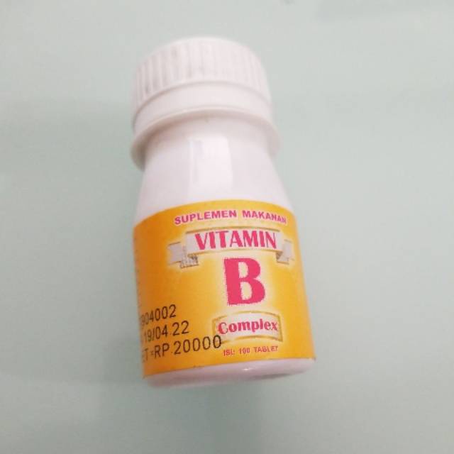 Jual Vitamin b complex isi 100 kaleng | Shopee Indonesia