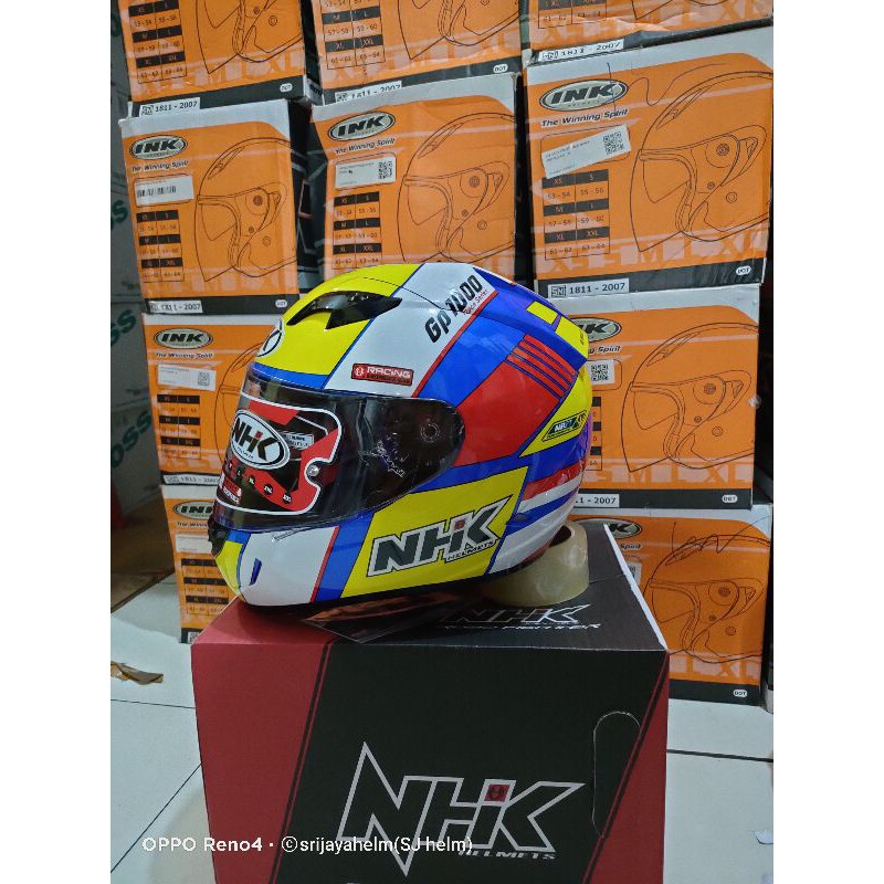 Jual HELM NHK GP-1000 PULL MOTIP ORIGINAL | Shopee Indonesia