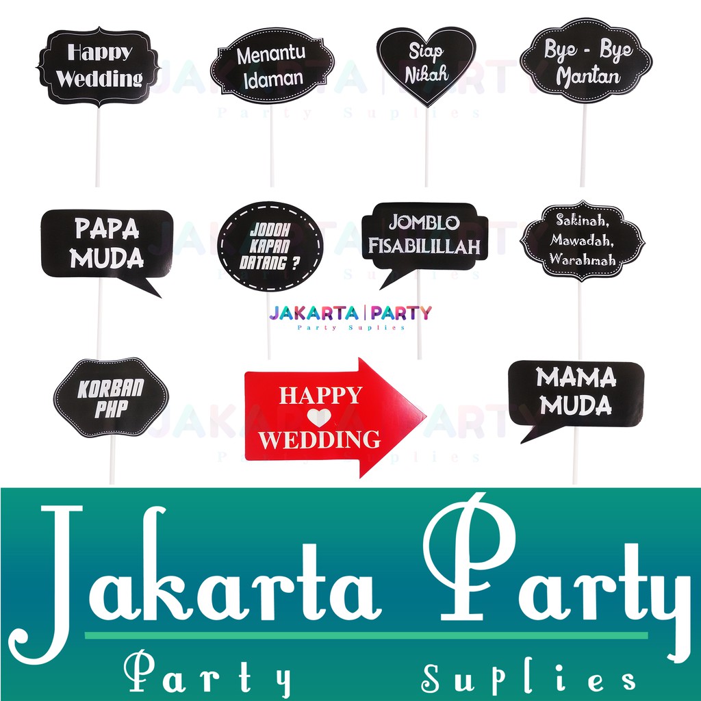 Jual Aksesoris Photobooth / PhotoProps / Photo Property / Photoboots ...