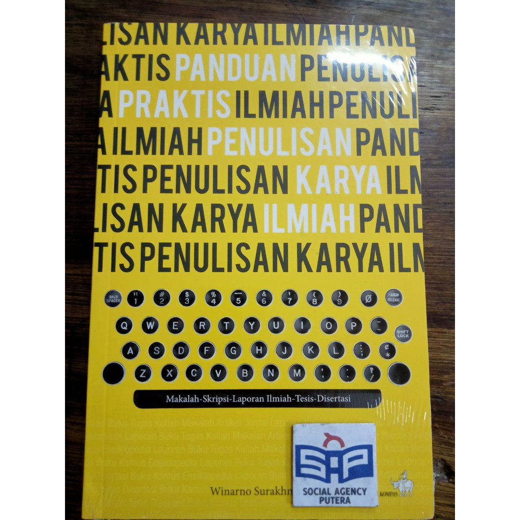 Jual Buku Panduan Praktis Penulisan Karya Ilmiah - Winarno Surakhmad ...