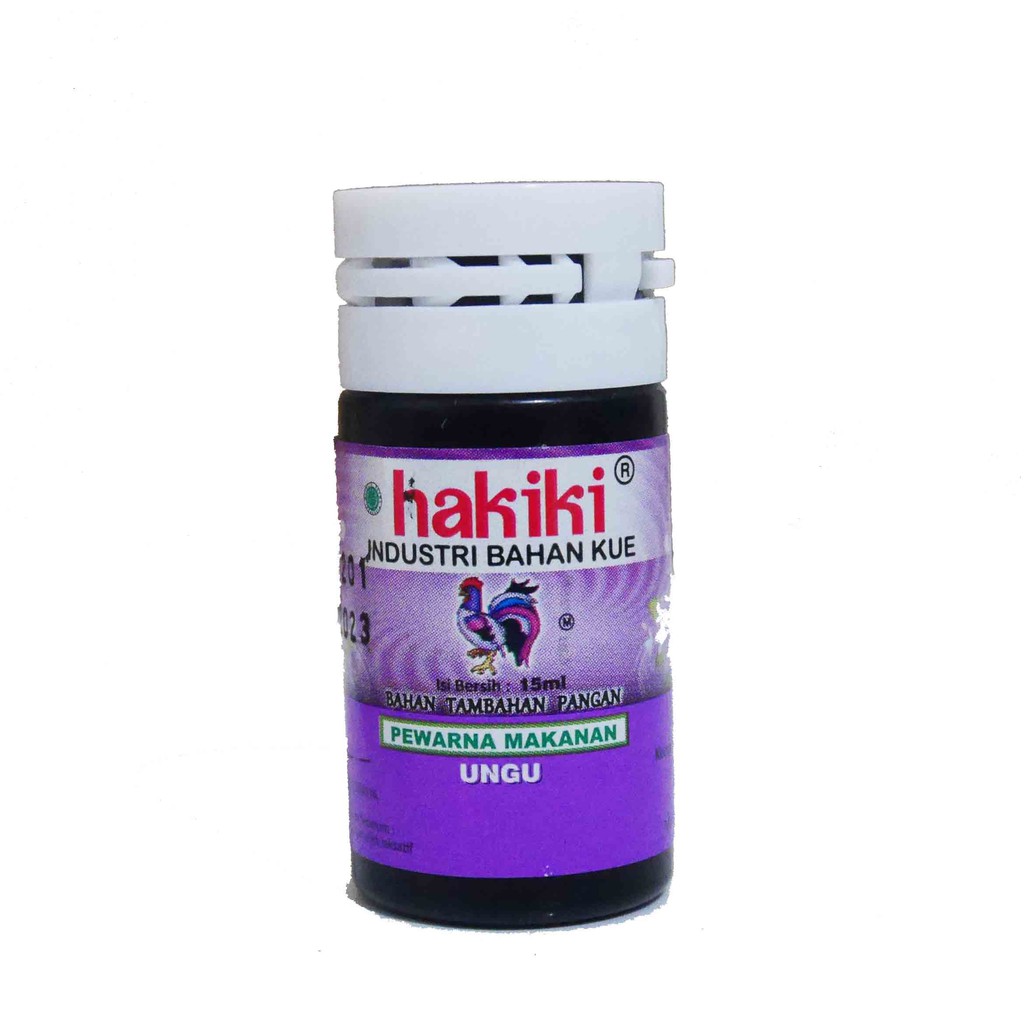 Jual HAKIKI PEWARNA MAKANAN 15 ML - AYAM SUMBO / SUMBA - FOOD COLOURING ...
