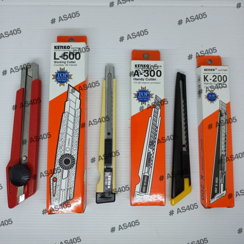 Jual Cutter Pisau Kater Besar Tanggung dan Kecil | Shopee Indonesia