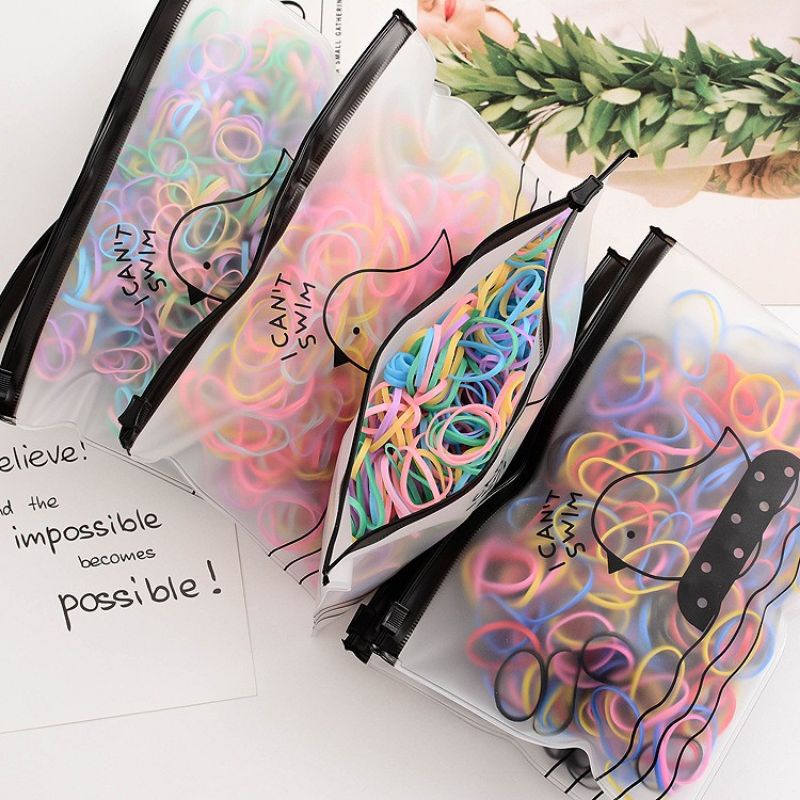 Jual 500pcs Ikat Rambut Karet Jepang Mini Kecil / Small Untuk Bayi ...