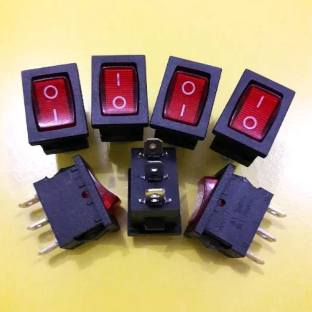 Jual Saklar kecil on off plus led | Shopee Indonesia