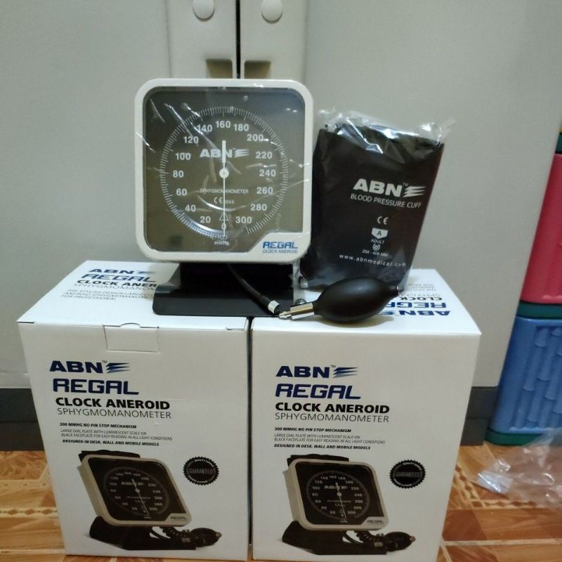 Jual ABN Regal Clock Aneroid Tensimeter Mobile Model | Shopee Indonesia
