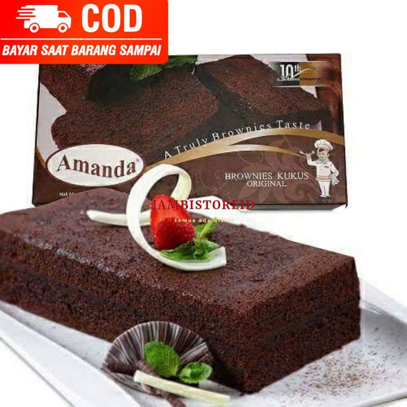 Jual (JAMBISTOREID) Kue Brownies Kukus Amanda All Varian Rasa Original ...