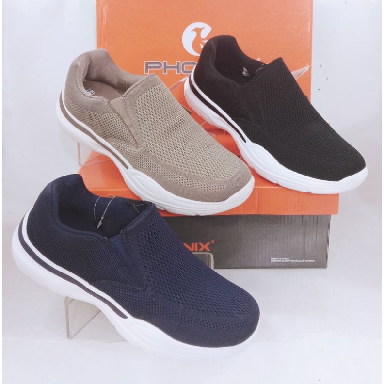 Jual Sepatu sport slip on pria PHOENIX ARES original | Shopee Indonesia