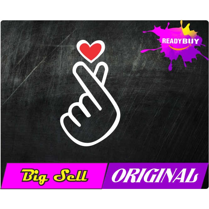 Jual Sarangheo sticker Hiasan motor dan Mobil Kesayangan anda | Shopee ...