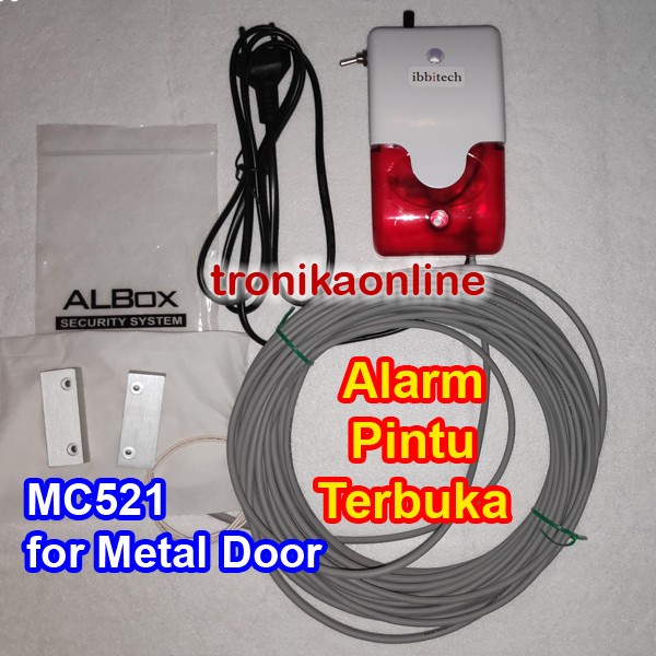 Jual Alarm Pintu Terbuka Door Window Open Alarm Set ADJUSTABLE Delay ON ...