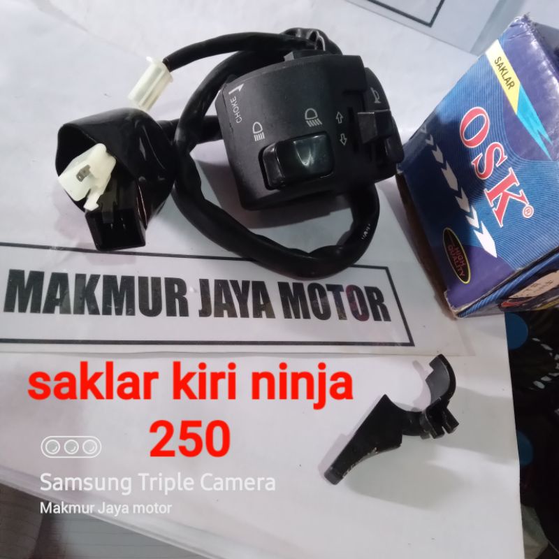 Jual SAKLAR KIRI HOLDER KIRI NINJA 250 LH | Shopee Indonesia