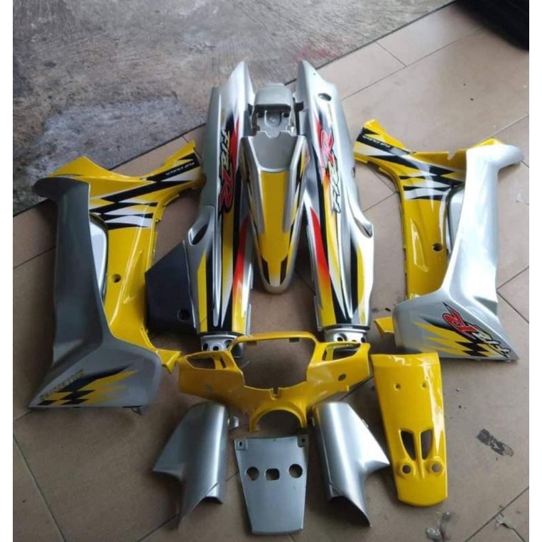 Jual Paket body set halus fizr edisi millenium warna kuning silver ...