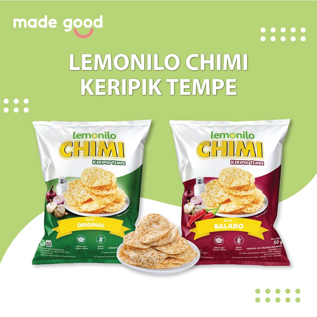 Jual Lemonilo - Chimi Keripik Tempe | Shopee Indonesia
