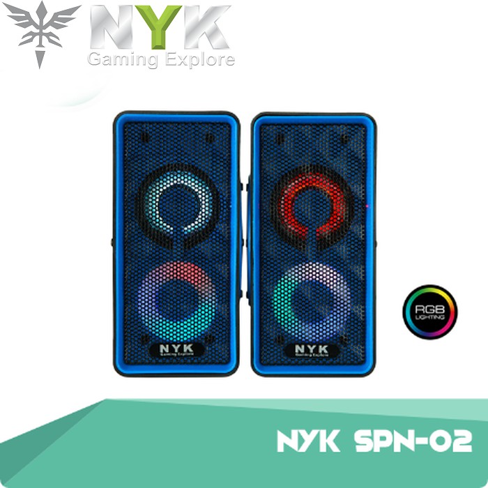 Jual NYK SP-N02 SPEAKER Gaming RGB Super Bass | Shopee Indonesia