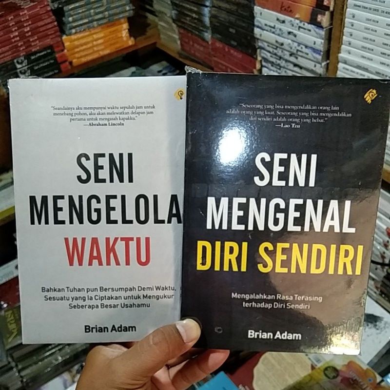 Jual PAKET 2 BUKU : SENI MENGENAL DIRI SENDIRI - SENI MENGELOLA WAKTU | Shopee Indonesia